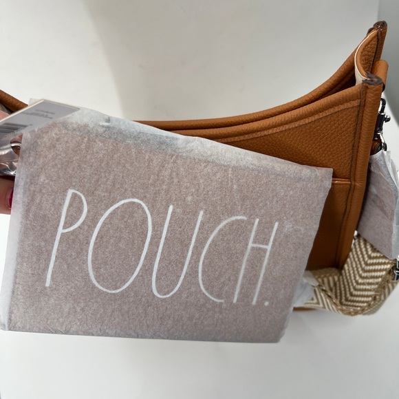 Rae Dunn | Bags | Rae Dunn Core Large Crossbody Brown Grained Bag Nwt ...